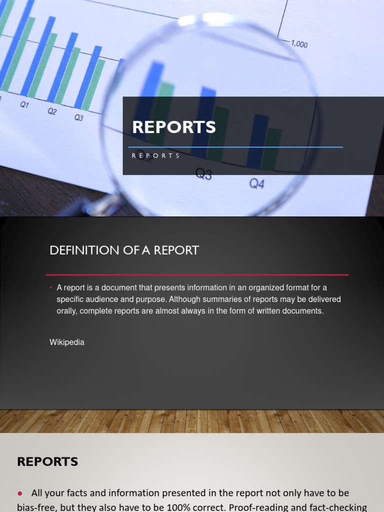 Reports | PDF | Data | Information