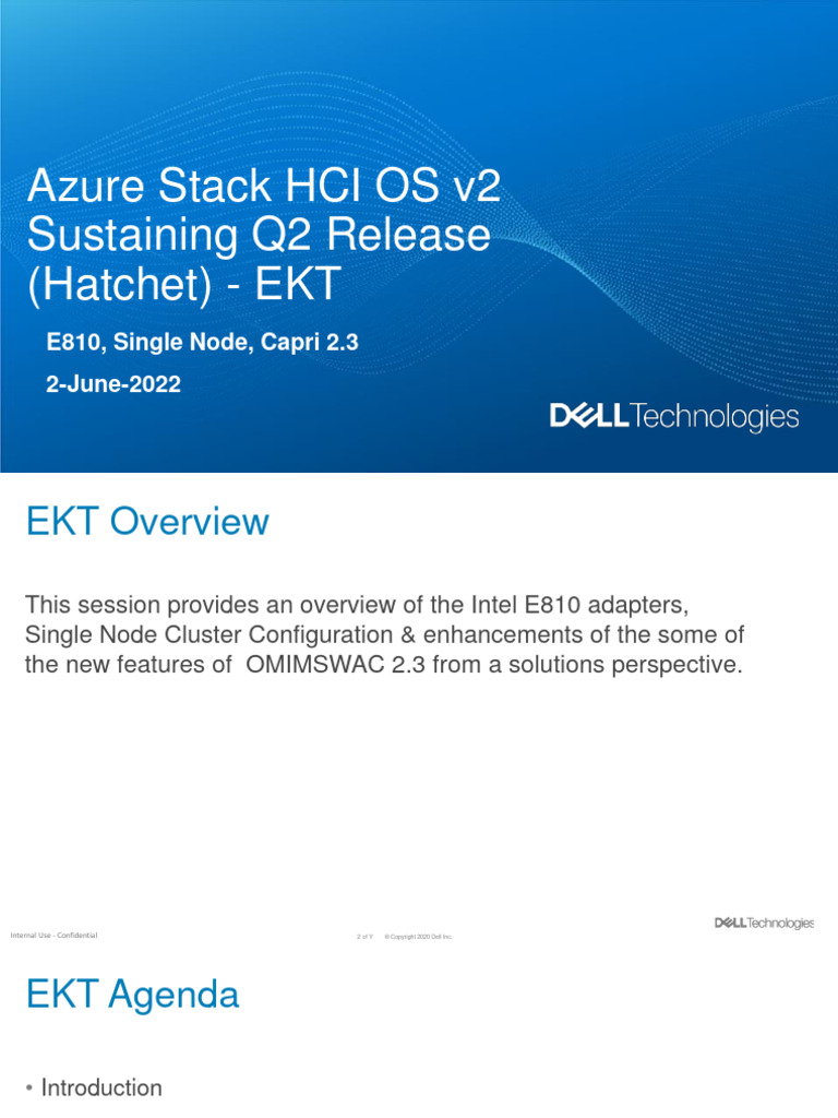 Azure Stack HCI OS v2 | PDF | Computer Cluster | Network Topology