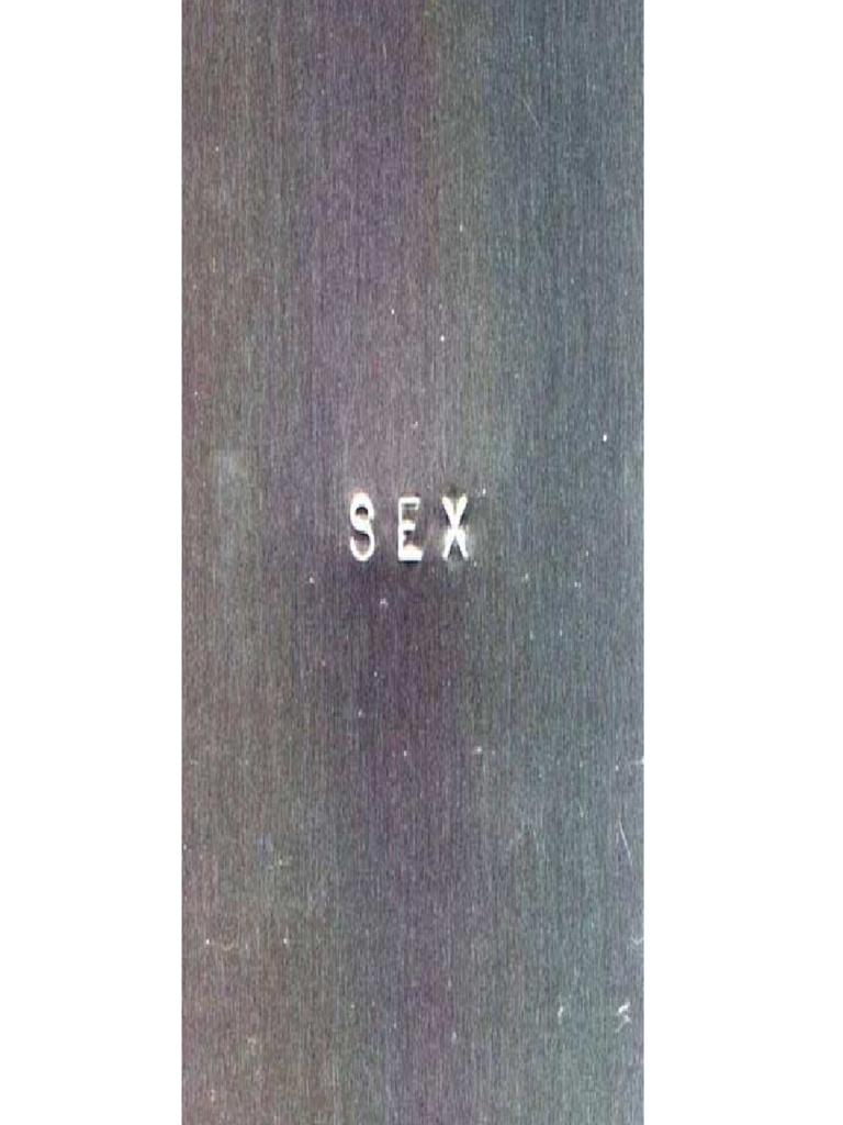 Madonna The Sex Book Pdf