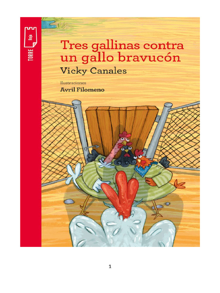 Cuento Tres Gallinas Contra Un Gallo Bravucón | PDF | Pollo | Aves de corral
