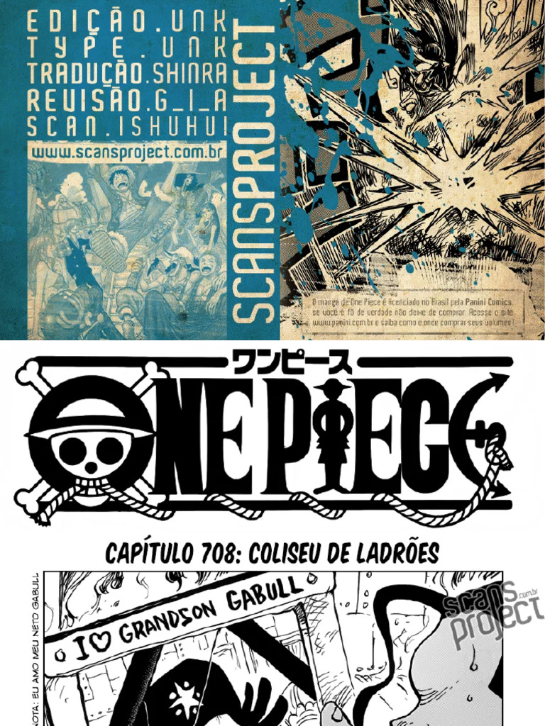One Piece - Capítulo 708 | PDF