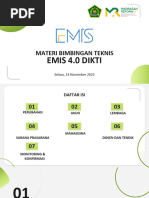 Langkah Pengisian Emis 4.0 Tingkat Pesantren (Menu Kelembagaan) | PDF