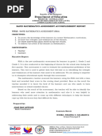 Rma Narrative Report | PDF