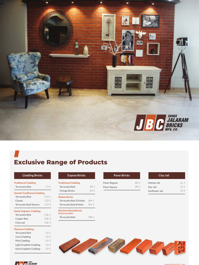 JBC Brochure | PDF | Brick | Architectural Elements