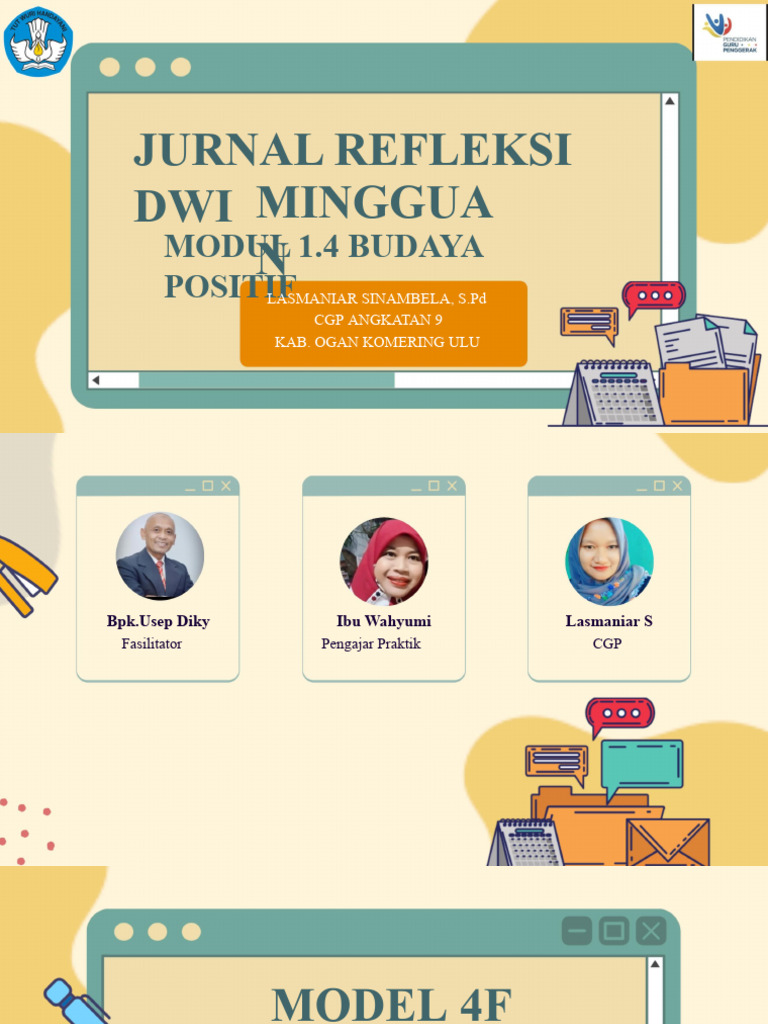 JURNAL REFLEKSI DWI MINGGUAN MODUL 1.4-Compressed | PDF