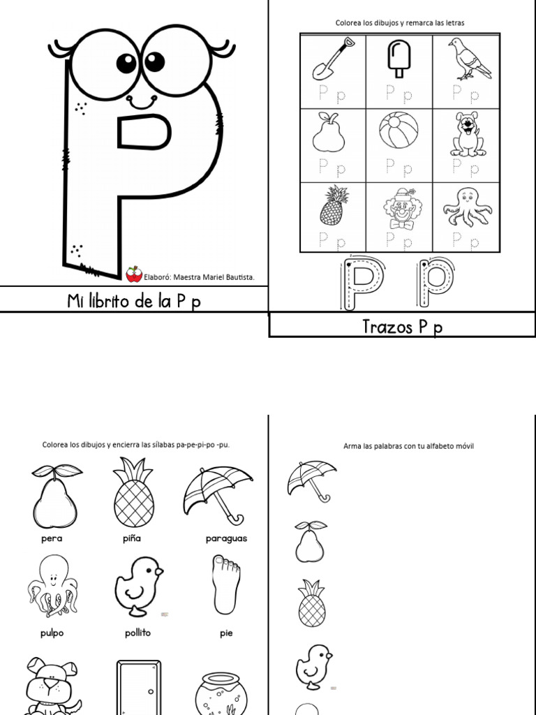 Mi Librito de La P | PDF | Artes del Lenguaje y Comunicación