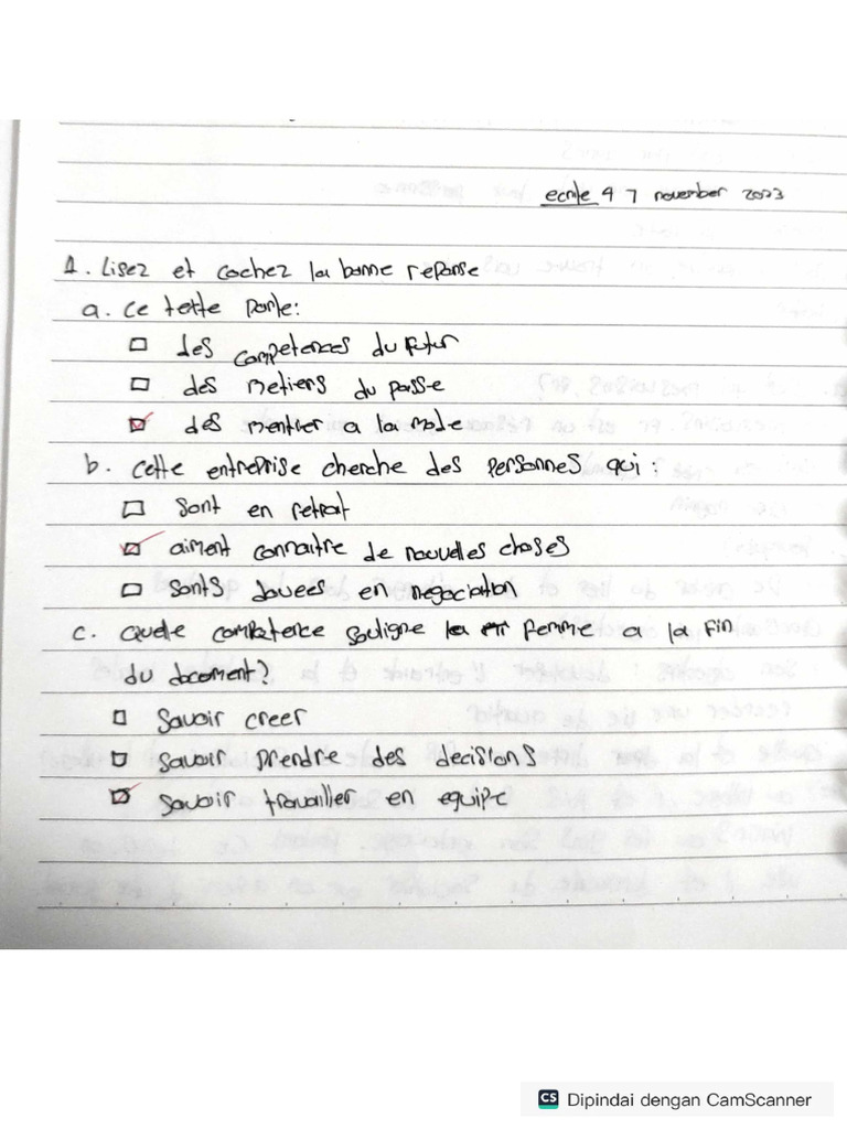 Comprehension Écrite 4 | PDF