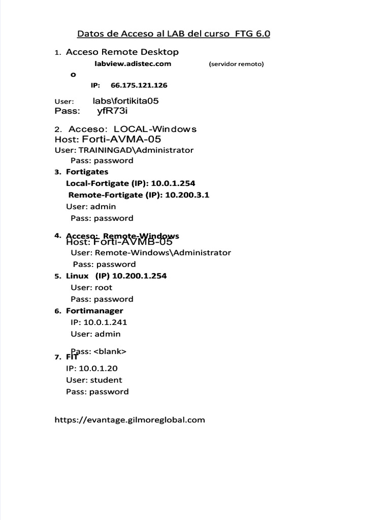 PDF Guia Lab Fortinet PDF - Compress | PDF