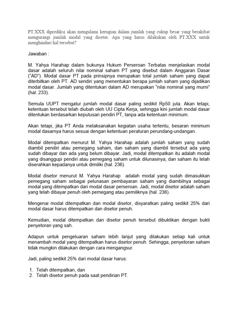 Sesi 7 Modal Disetor | PDF