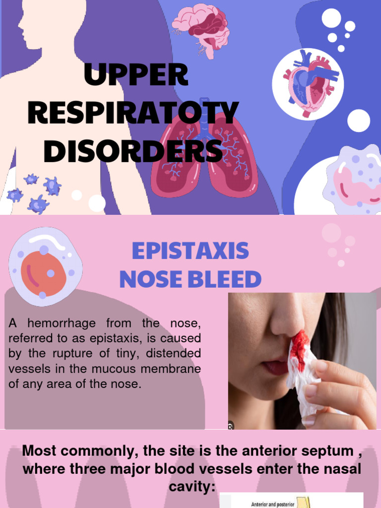 NCM 113 Upper Respiratory Disease | PDF | Human Nose | Common Cold