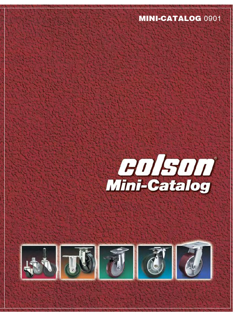 Banh Xe Day Colson Mini Catalog | PDF