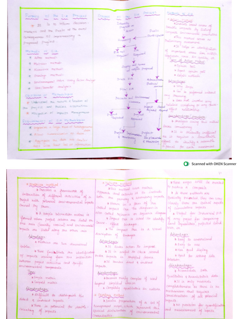 EIA Concept Map | PDF
