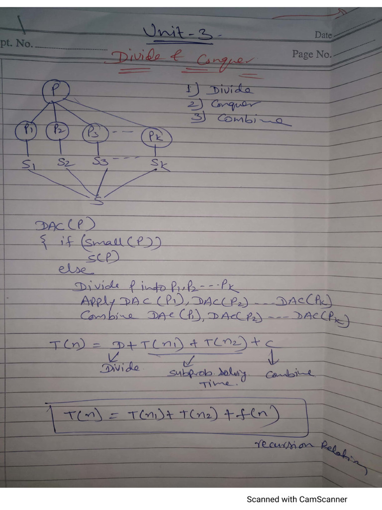 DAA Unit-3 Notes | PDF