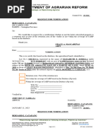 RSBSA Enrollment Form December 2023 | PDF | Lease