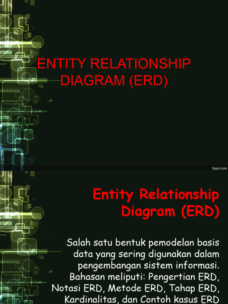 Entity Relationship Diagram ERD | PDF