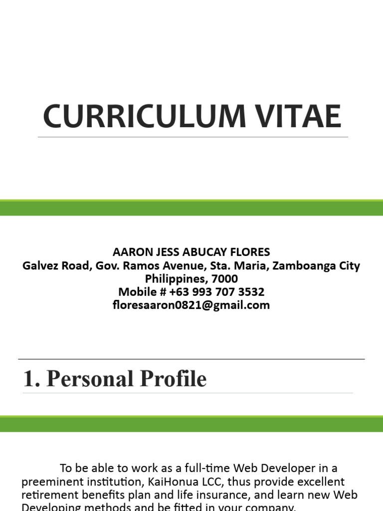 Curriculum Vitae | PDF | Computing