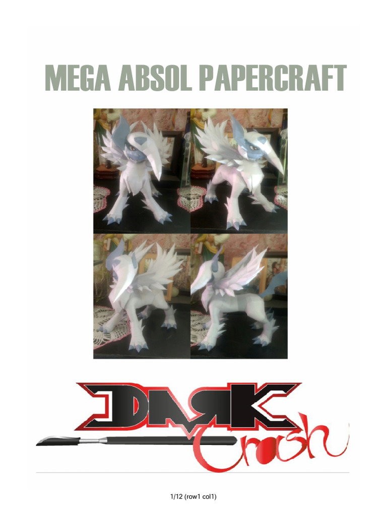 Mega Absol Shiny Sin Lineas | PDF | Home & Garden | Science & Mathematics
