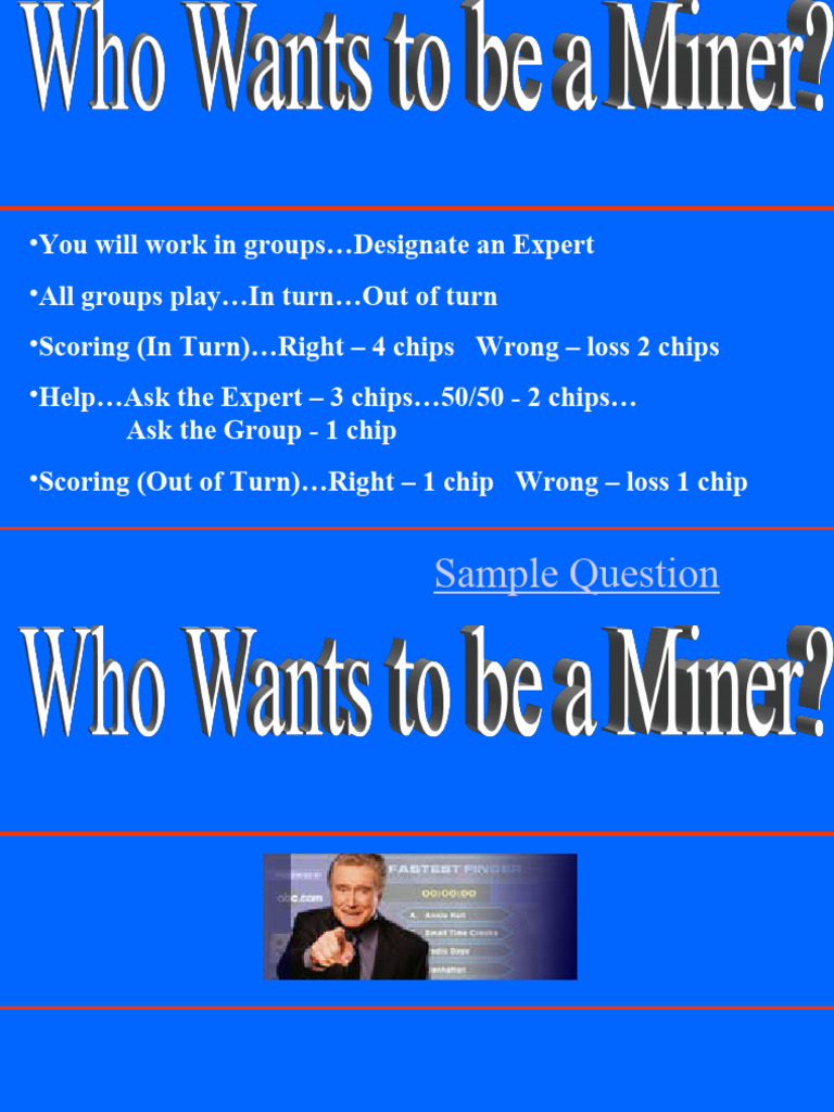 Millionaire 2002 Template | PDF