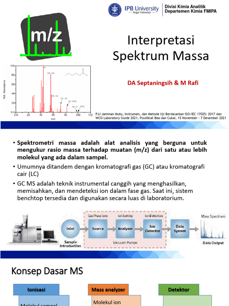 Interpretasi MS | PDF