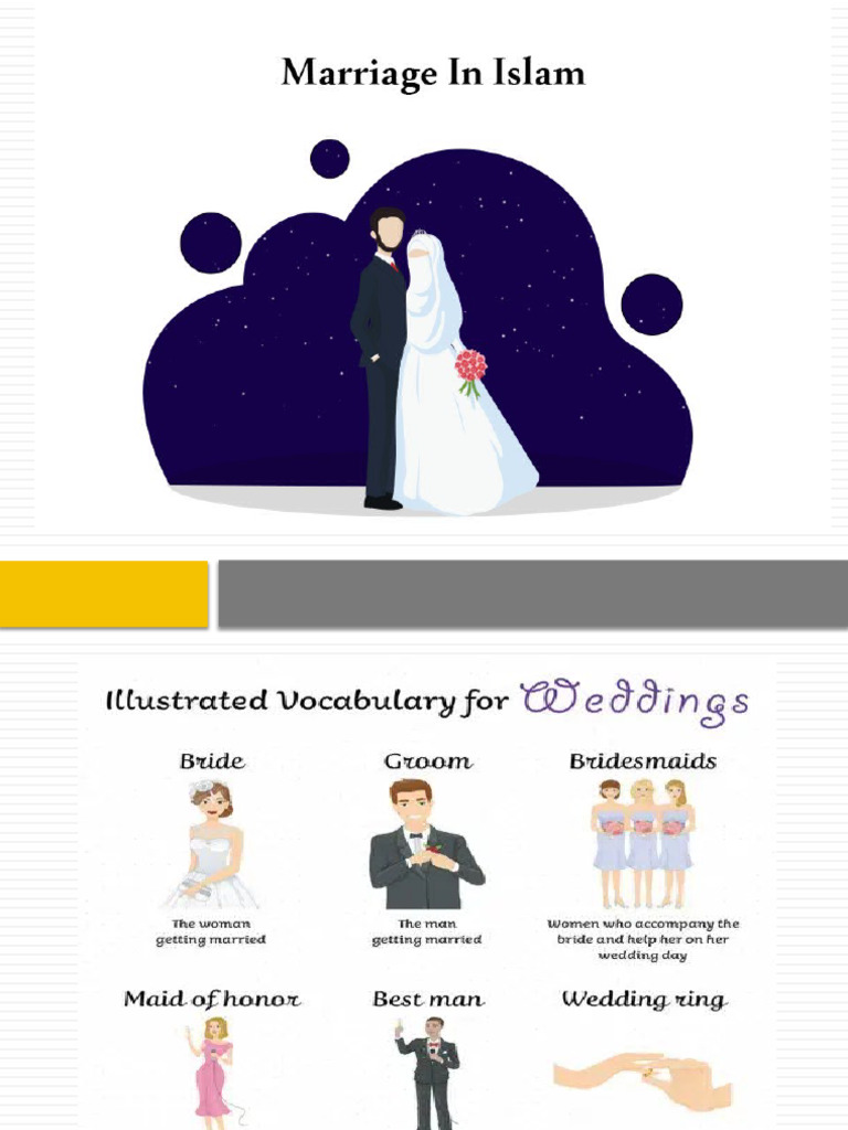 Weeding Vocabulary | PDF | Wedding | Bride