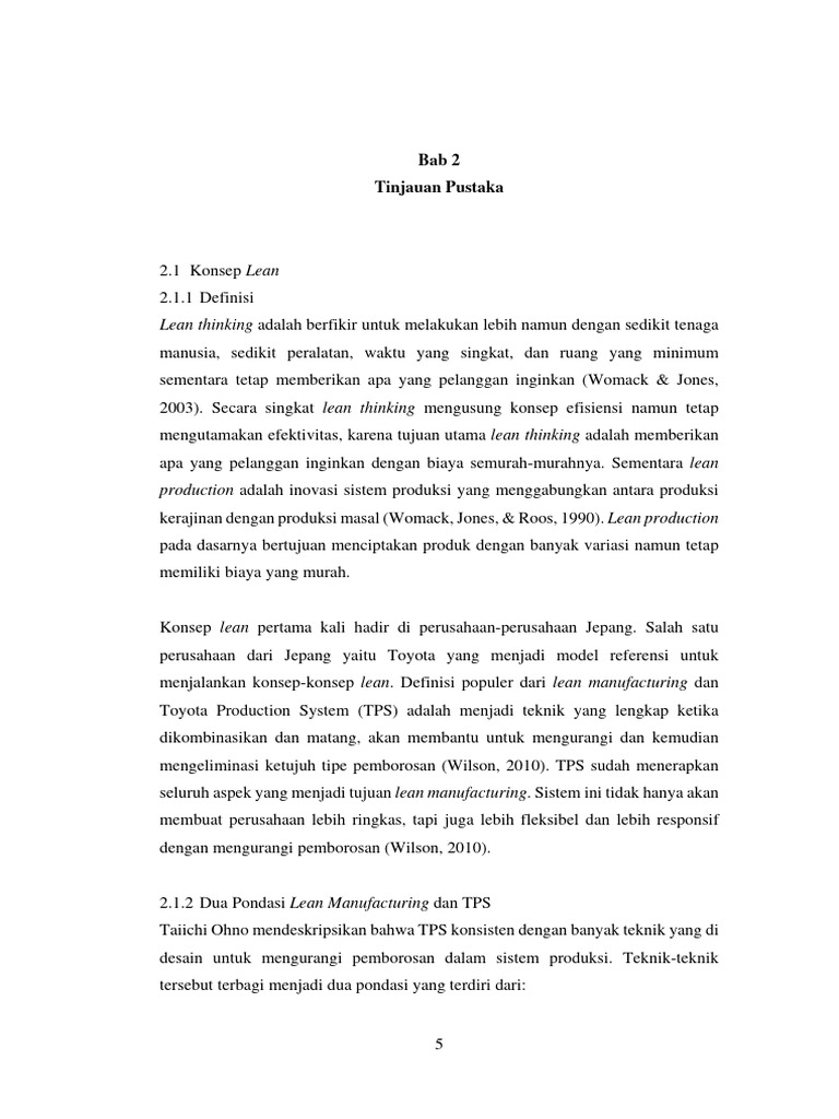 Definisi dan Tipe Pemborosan dalam Lean | PDF | Bisnis