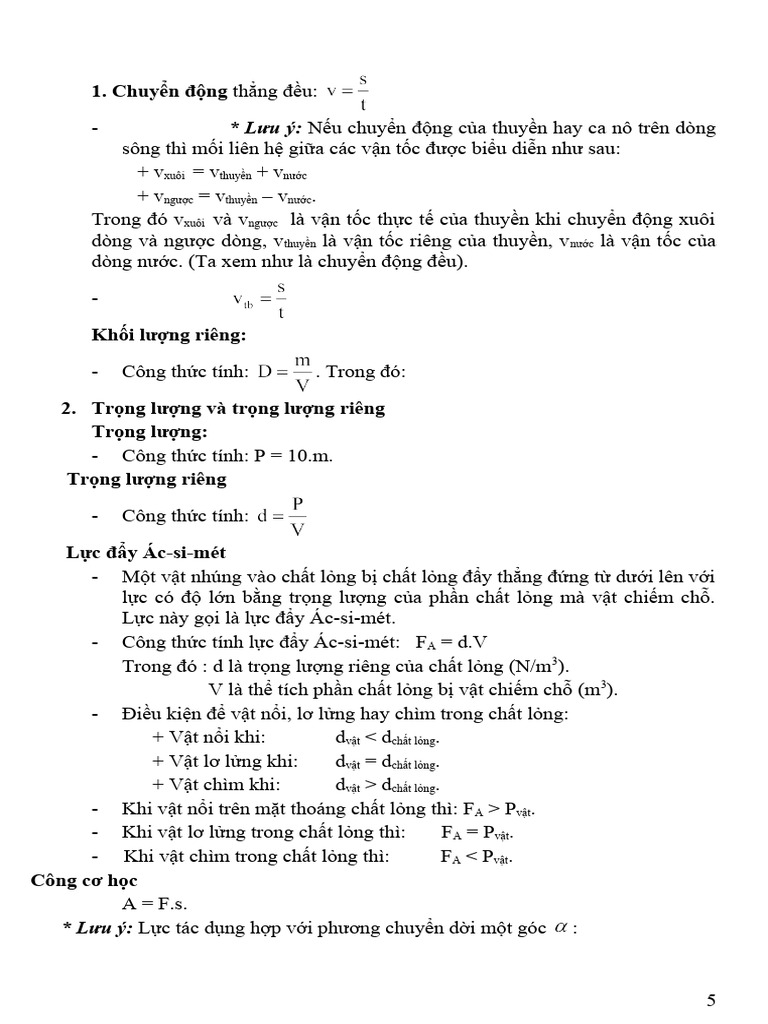 Chuyen de Boi Duong HSG Ly 9 | PDF