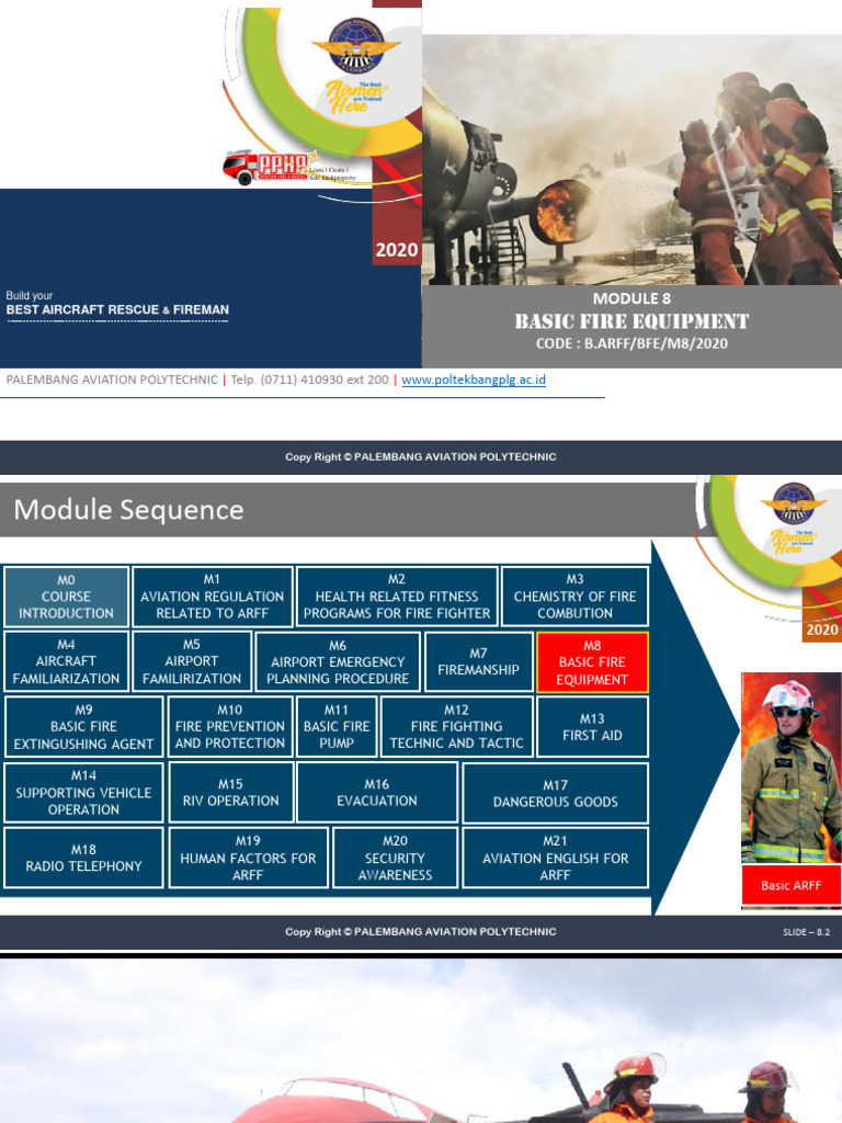 08c. PPT M8 BASIC FIRE EQUIPMENT-fire Ground Ladder | PDF | Ladder | Firefighter