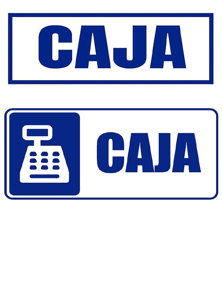 Señaletica Caja | PDF