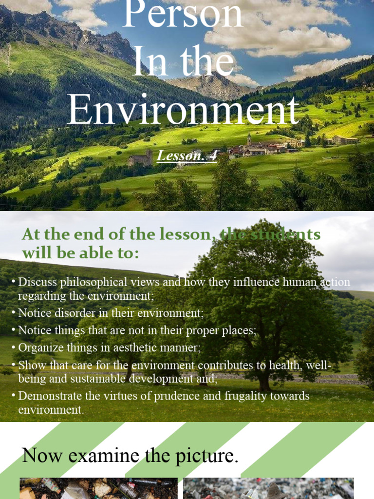 Philosophy Report The Human Person in Environment | PDF ...