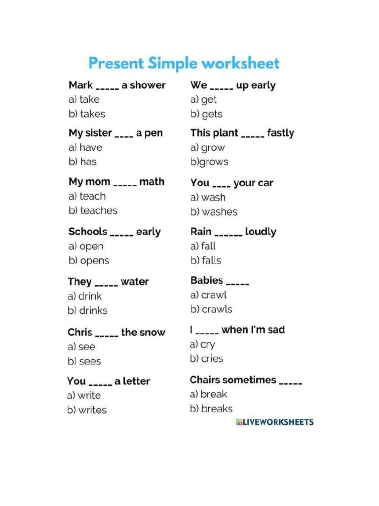 Simple Present | PDF