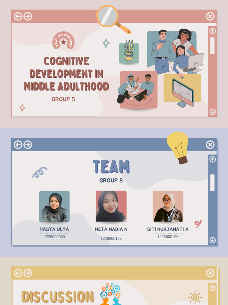 Cognitive Development in Middle Adulthood | PDF | Executive Functions ...