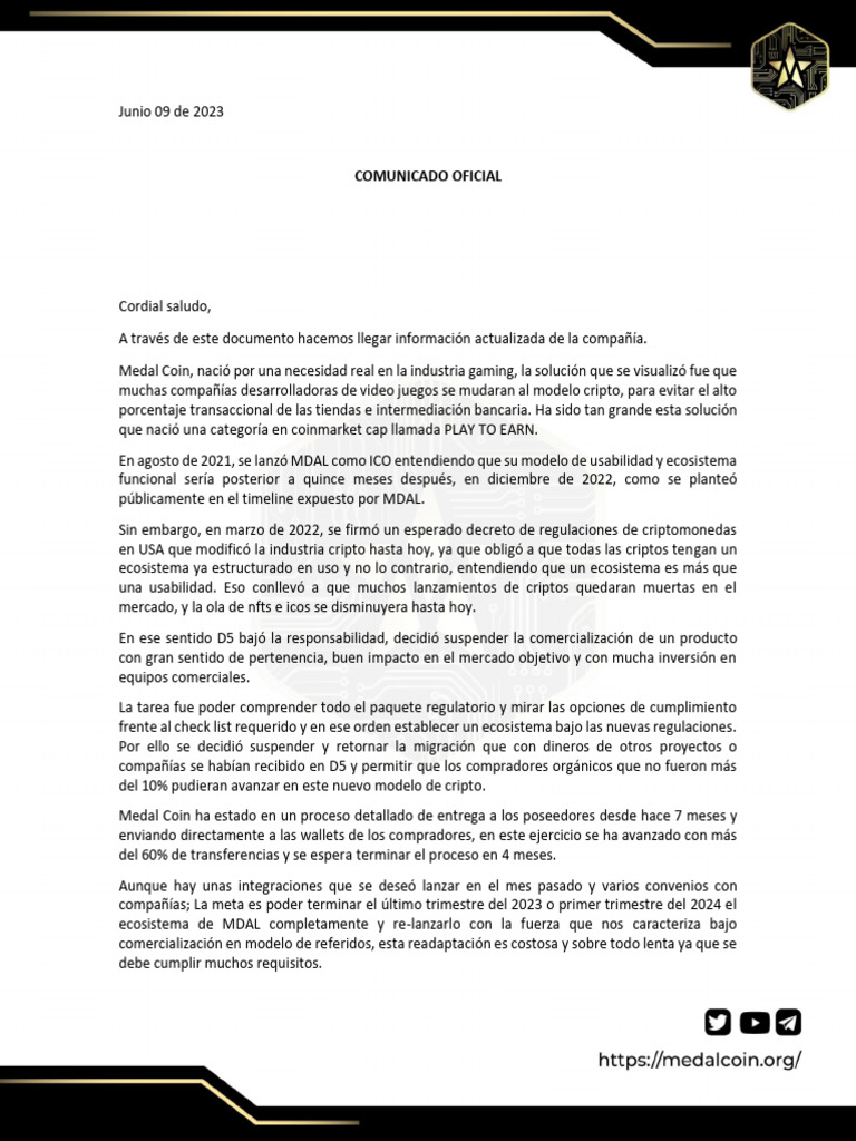 Comunicado #003 | PDF | Economias