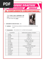 Complemento Circunstancial | PDF | Verbo | Adverbio
