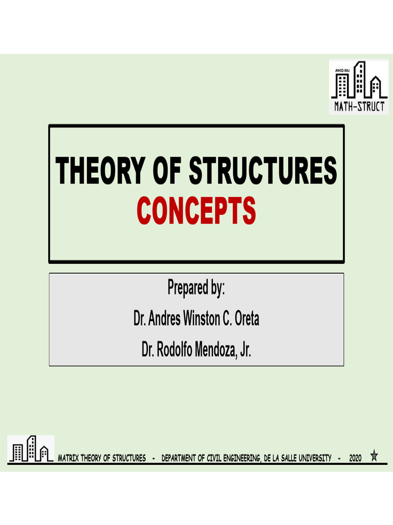 Math Struct 03 Concepts 1 | PDF | Structural Analysis | Structural Load