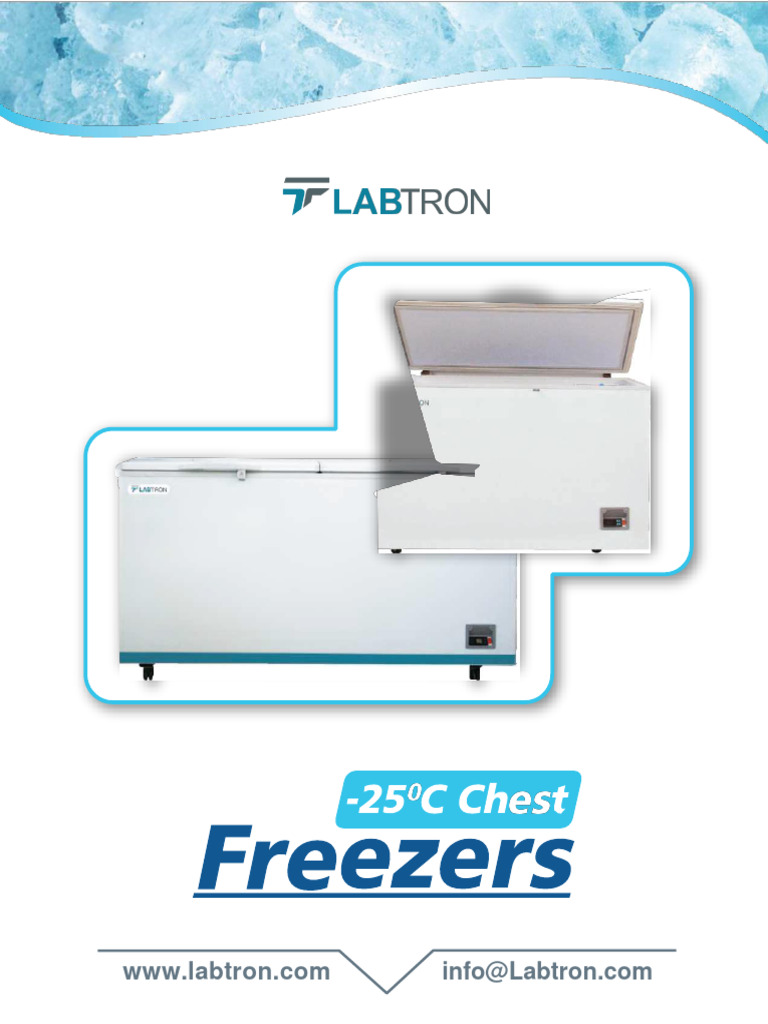 -25°C Chest Freezers LCF-A1 Series | PDF