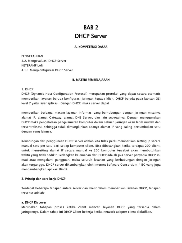 Materi BAB 2 ASJ Semester 1 | PDF