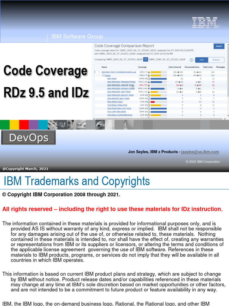 Code Coverage | PDF | Programming | Computer Program Code Coverage | PDF | Programming | Computer Program