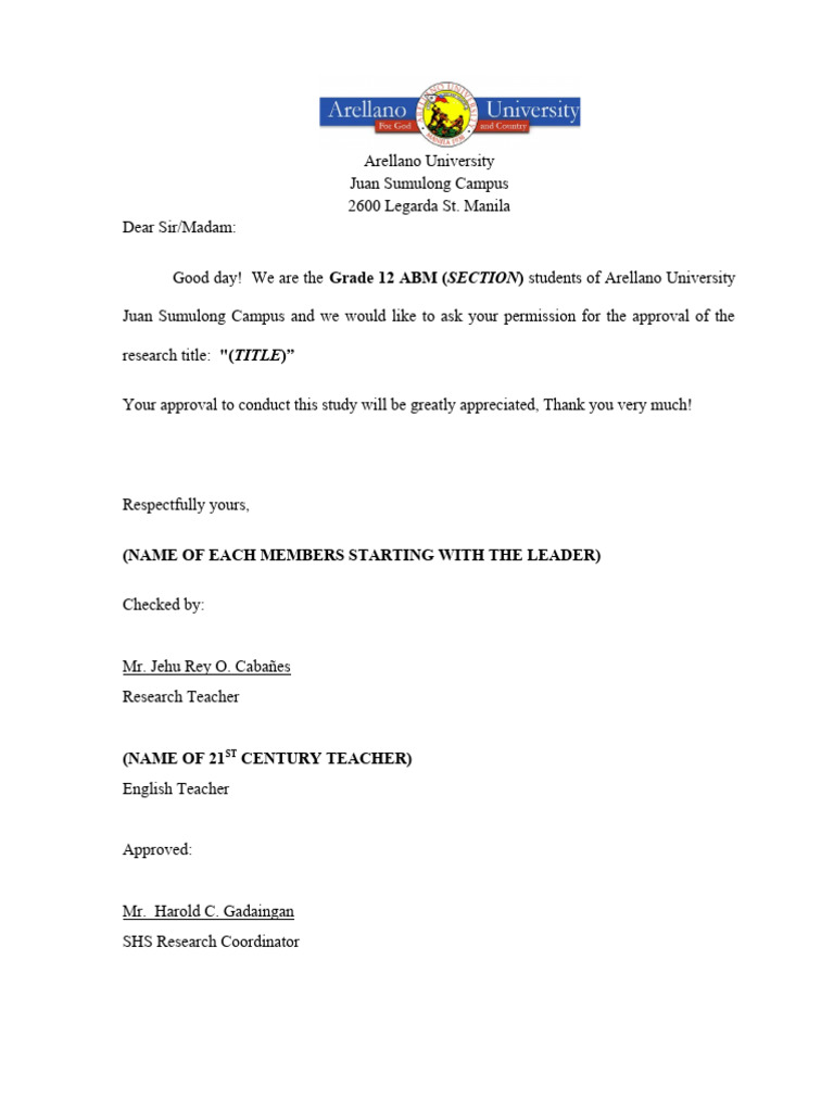 Research Title Approval Sheet | PDF