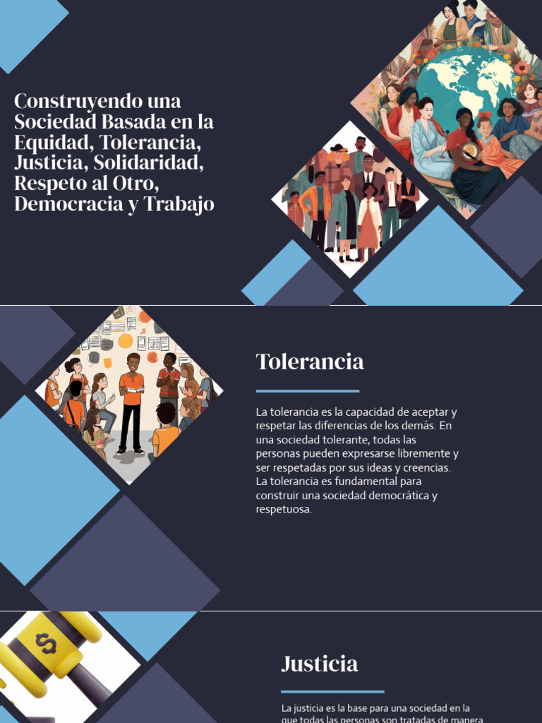 Wepik Construyendo Una Sociedad Basada en La Equidad Tolerancia ...