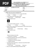 Soal Sem 1 PKN True Kelas 2 Kurikulum Merdeka | PDF