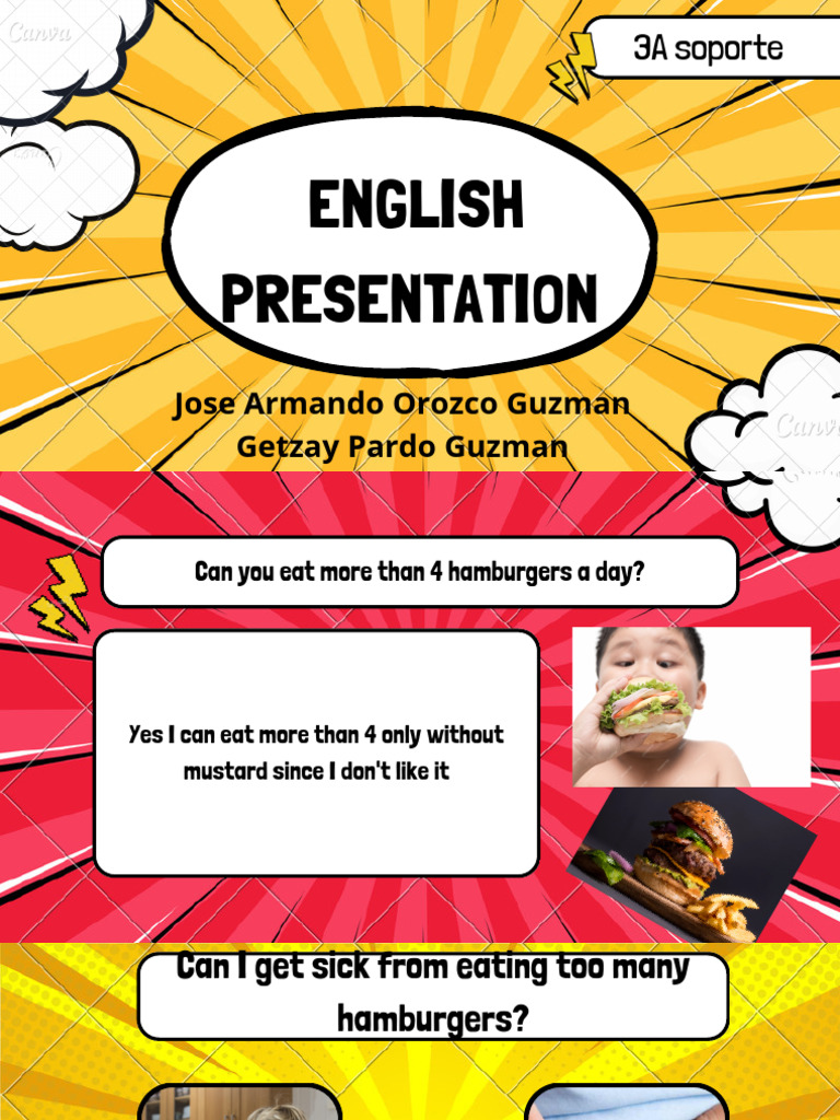 Colorful Comic Illustrative Comparative Adjectives Guessing Game | PDF