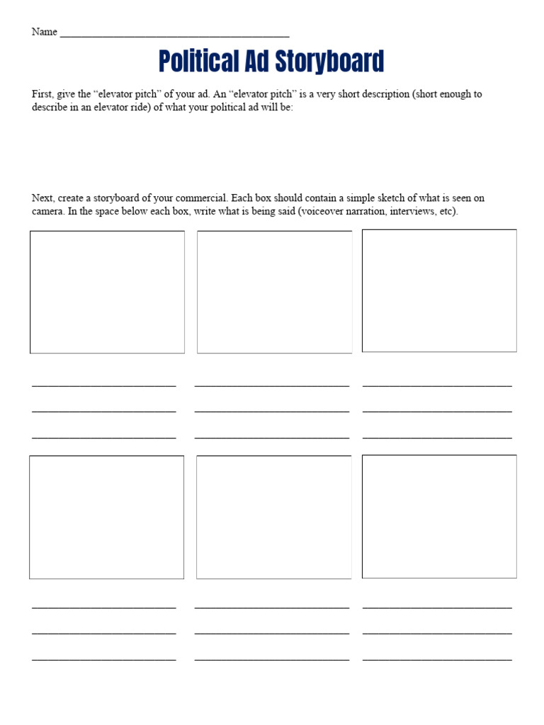 Storyboard aSSIGNMENT | PDF