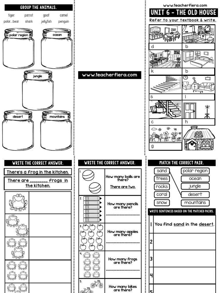 Year 2 Unit 6: The Old House Activities | PDF | Earth Sciences ...