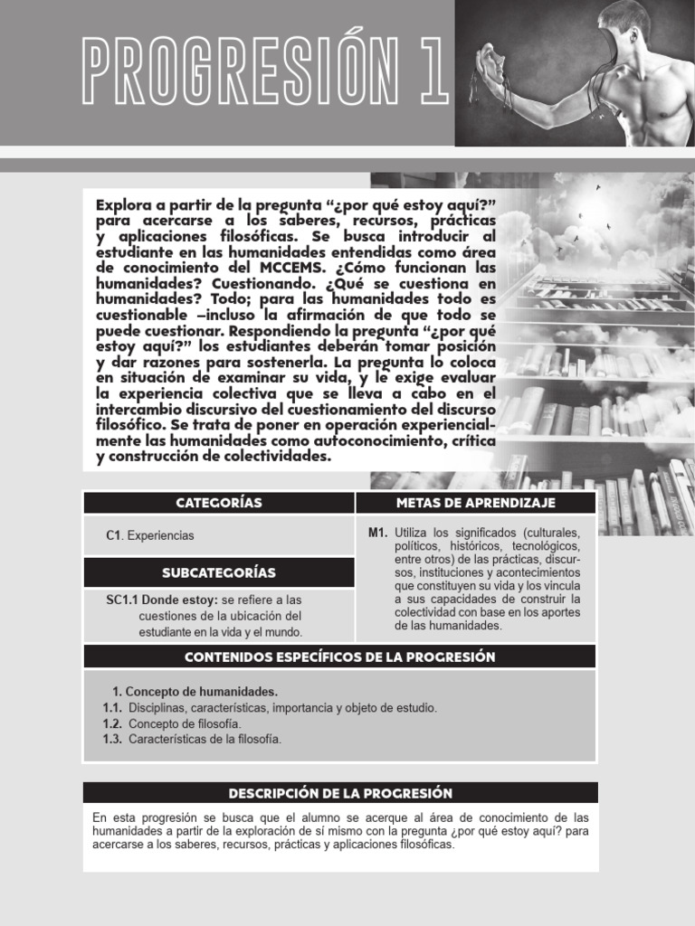 Progresión 1 | PDF | Humanidades | Verdad