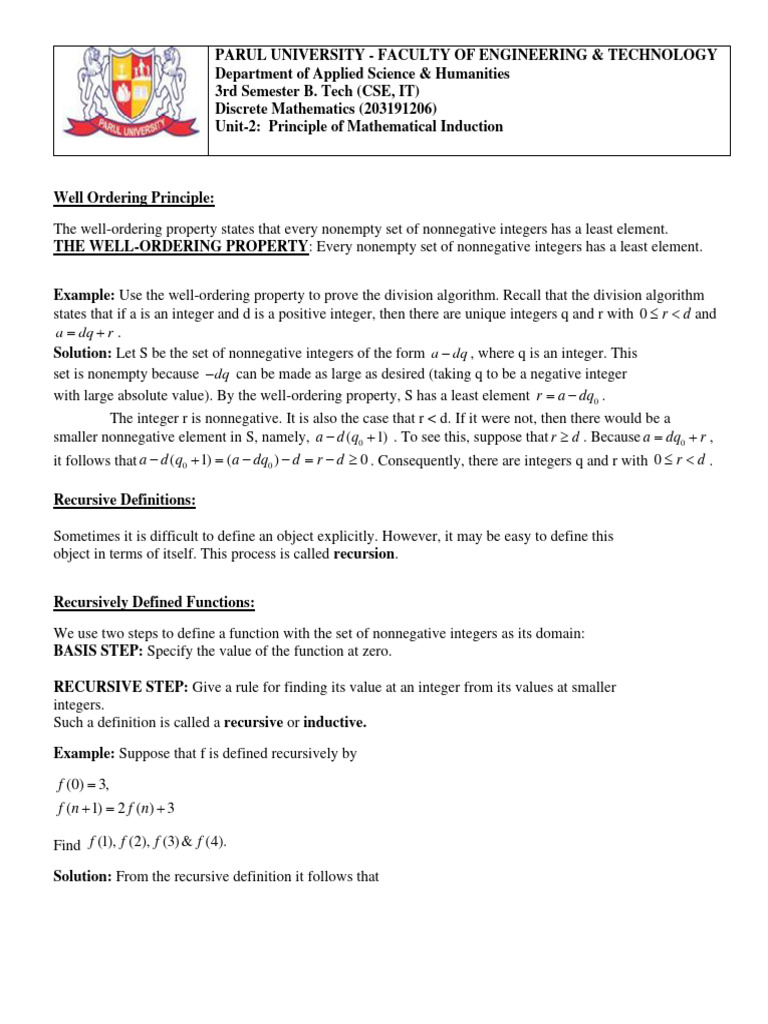 Math III | PDF | Arithmetic | Mathematical Logic