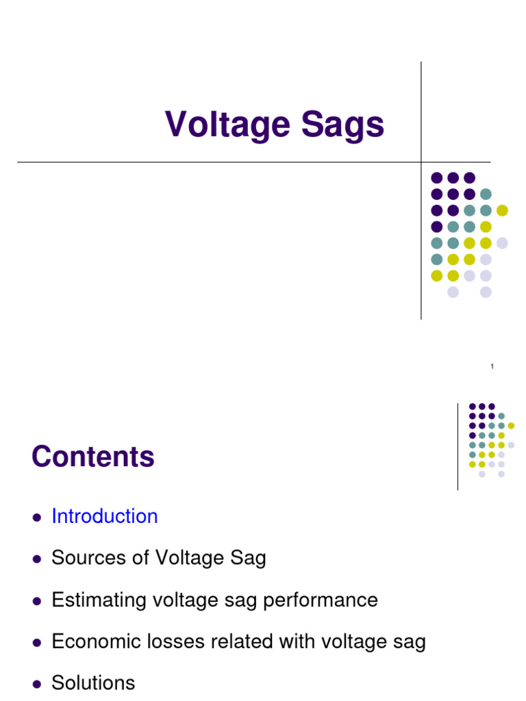 L3 Voltage Sag | PDF | Fuse (Electrical) | Power (Physics)
