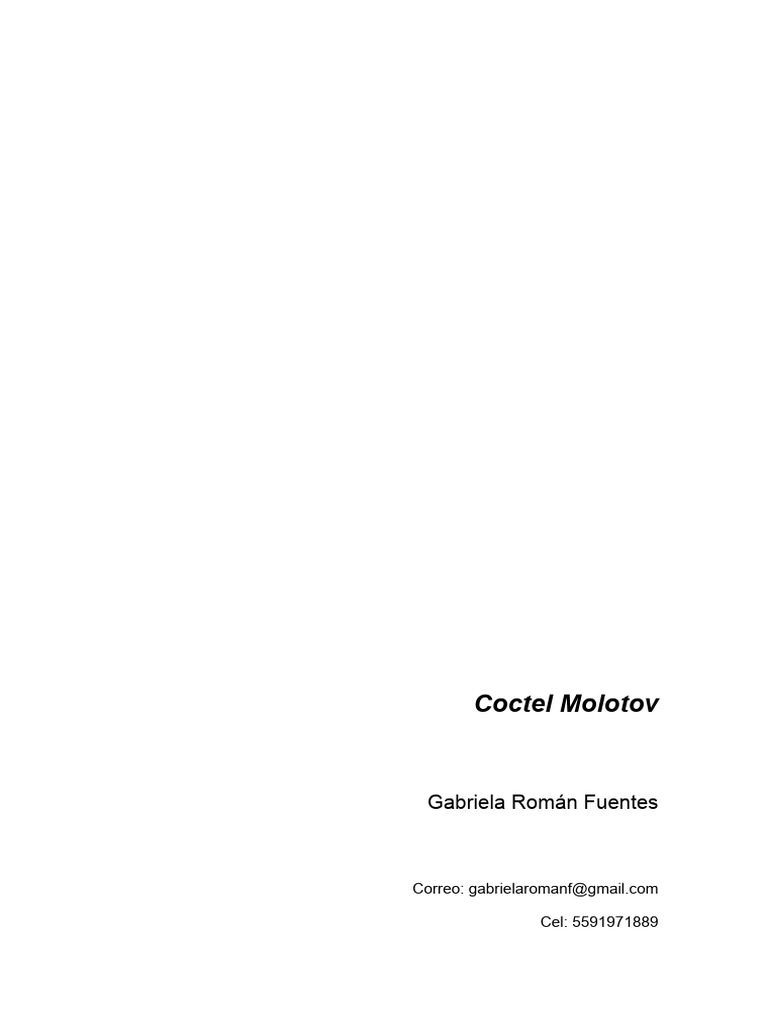 Coctel Molotov | PDF