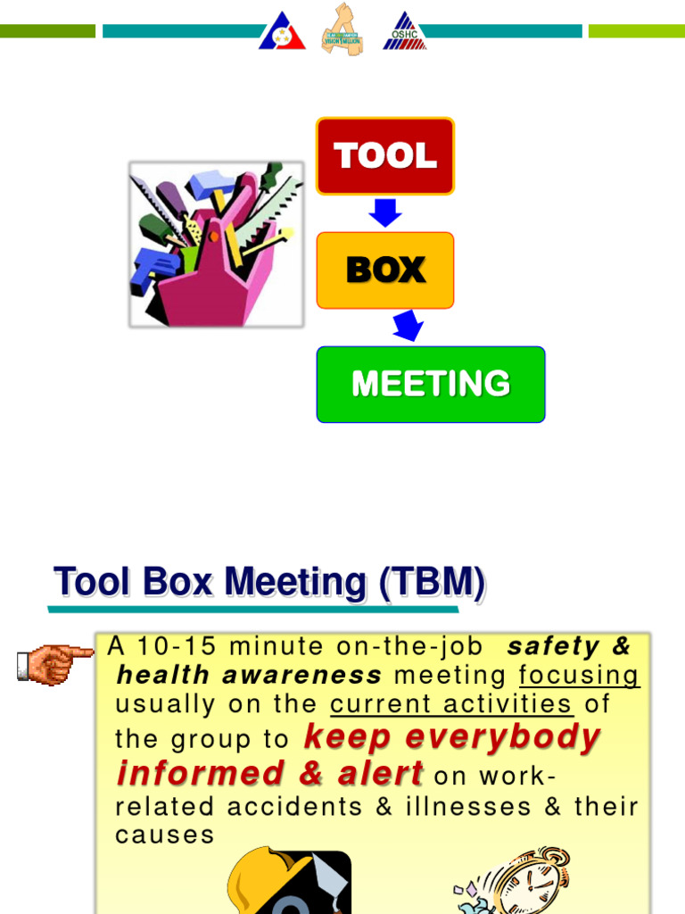 Toolbox Meeting | PDF | Occupational Safety And Health | Employment