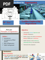 10 Principles of Ergonomics | PDF | Chair