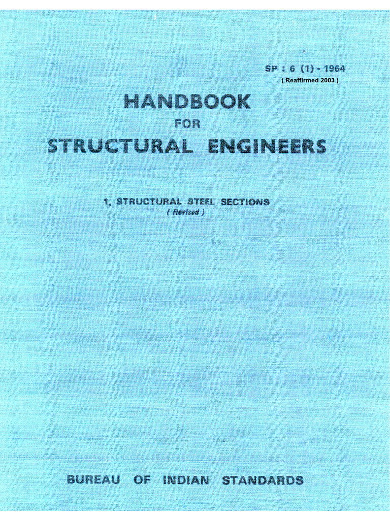 SP-6 Steel Table | PDF